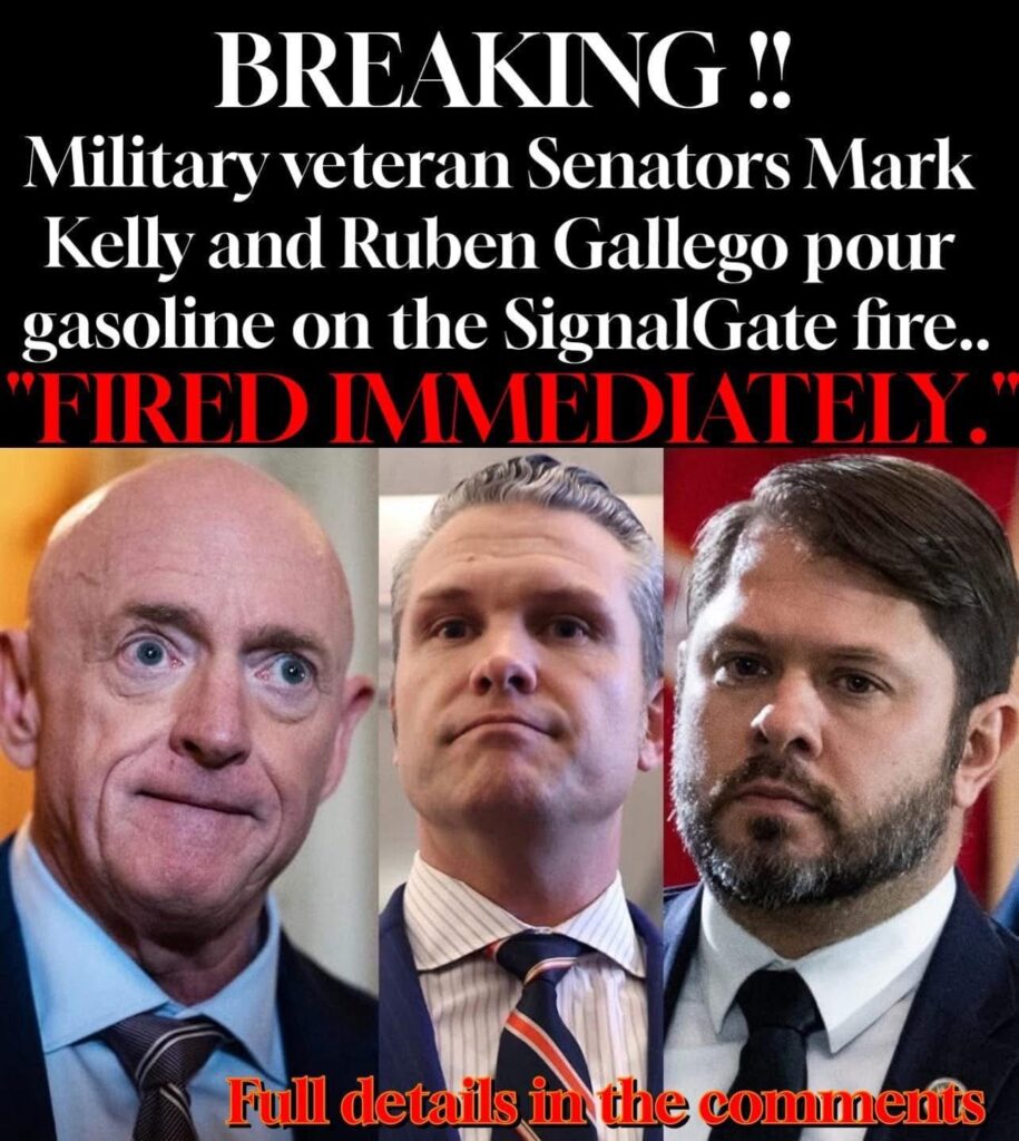 BREAKING: Military veteran Senators Mark Kelly and Ruben Gallego pour ...