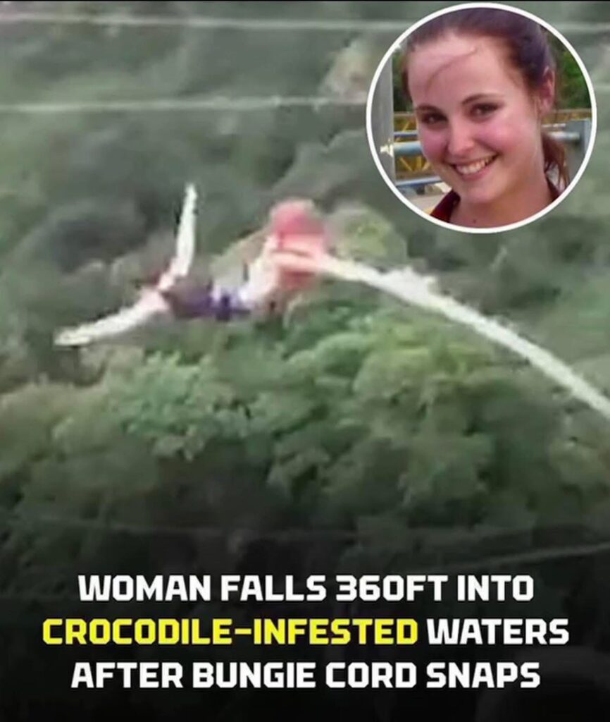 Woman F.alls 360ft Into Crocodile-Infested Waters After Bungie Cord Snaps – My Blog