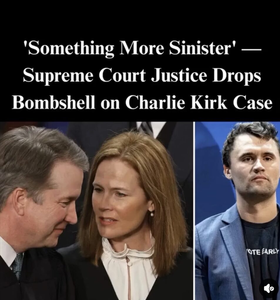 Justice Barrett Condemns State of Political Debate After Kirk Killing ...
