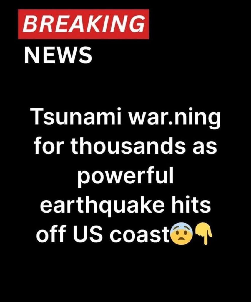 7.5 Quake Triggers Tsunami Alert – My Blog