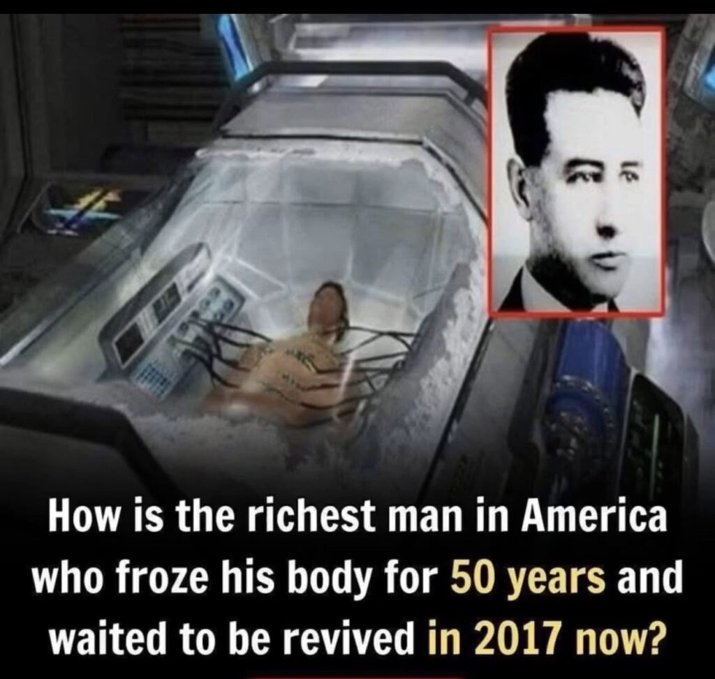 50 Years Later — The Unbelievable Story of the First Frozen Human ...
