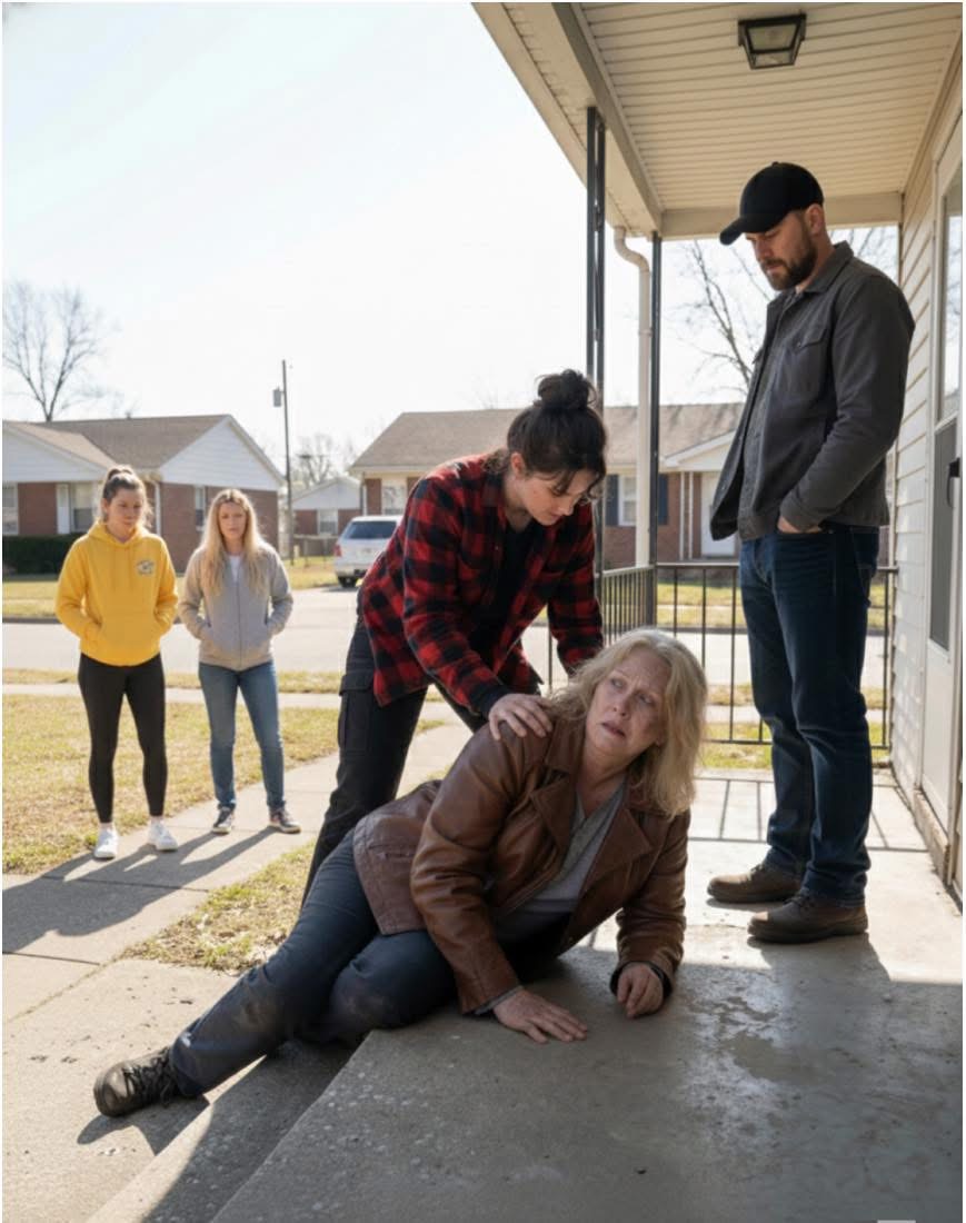 My son-in-law knocked me to the ground with a punch. My daughter ...