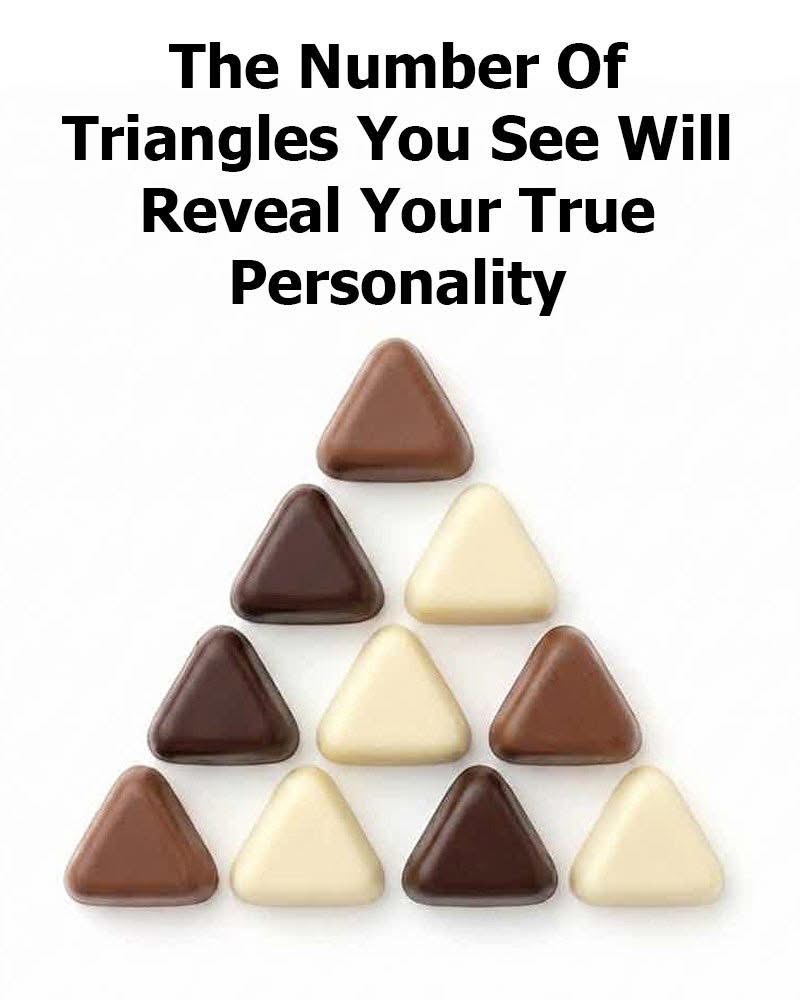 The Number Of Triangles You See Will Reveal Your True Personality – My Blog