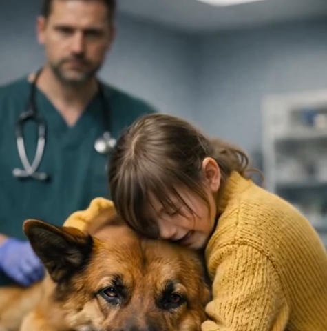 The veterinarian was preparing to euthanize a service dog after it had ...