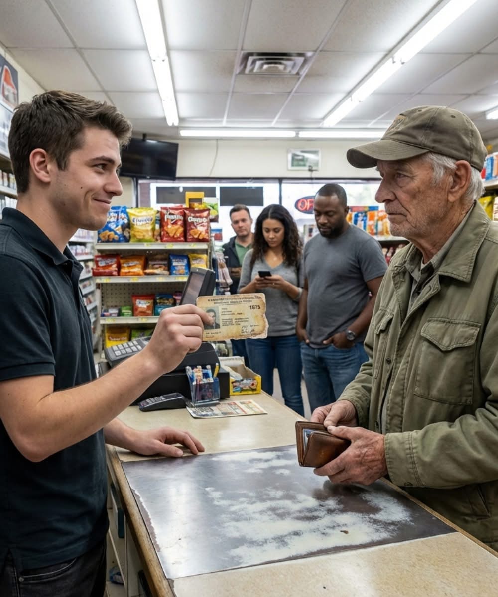 A young cashier mocked a veteran’s ID—never realizing who the store ...