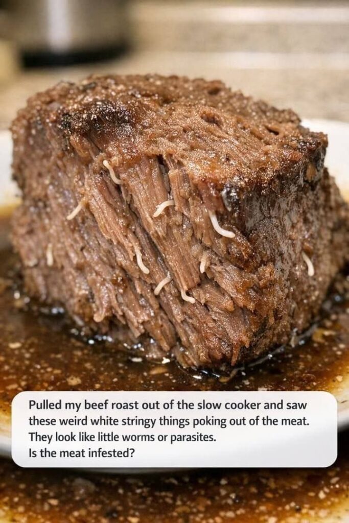 Are Those Worms in Your Beef? What Those White Threads Actually Mean ...